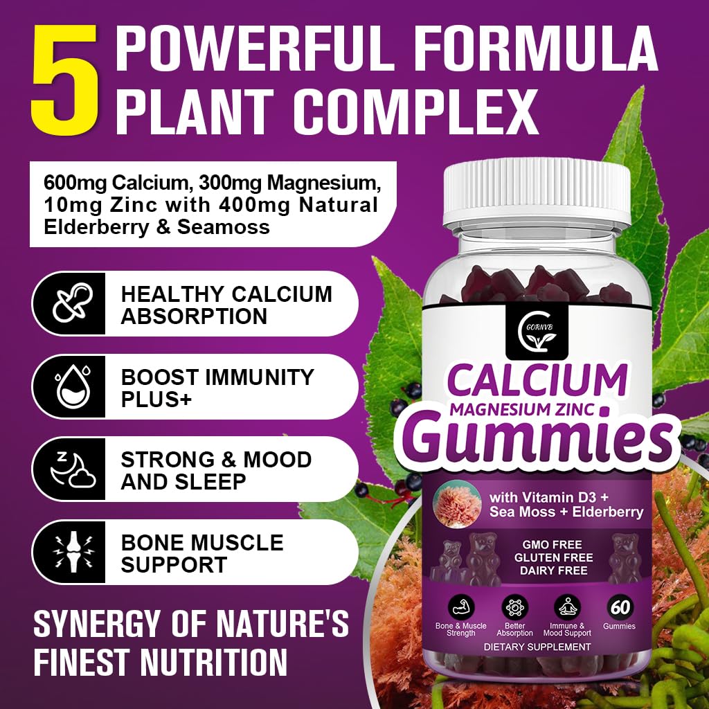 300 mg calcium gummies for daily nutrition