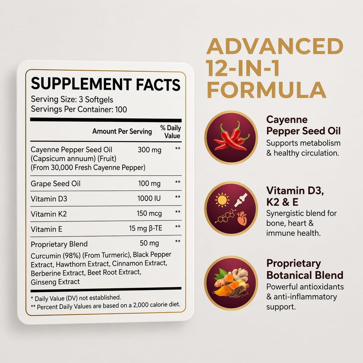 300 mg cayenne pepper capsules