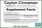 300 mg ceylon cinnamon capsules