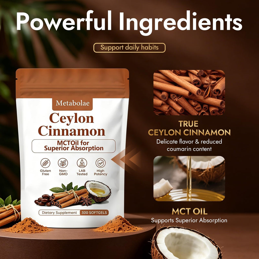 300 mg Ceylon cinnamon capsules