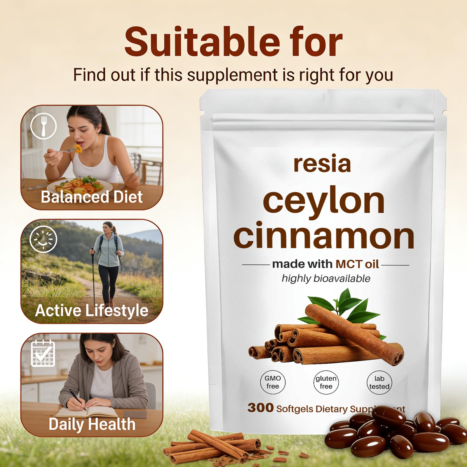 300 mg Ceylon cinnamon health benefits