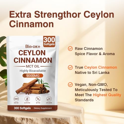 300 mg Ceylon cinnamon supplement