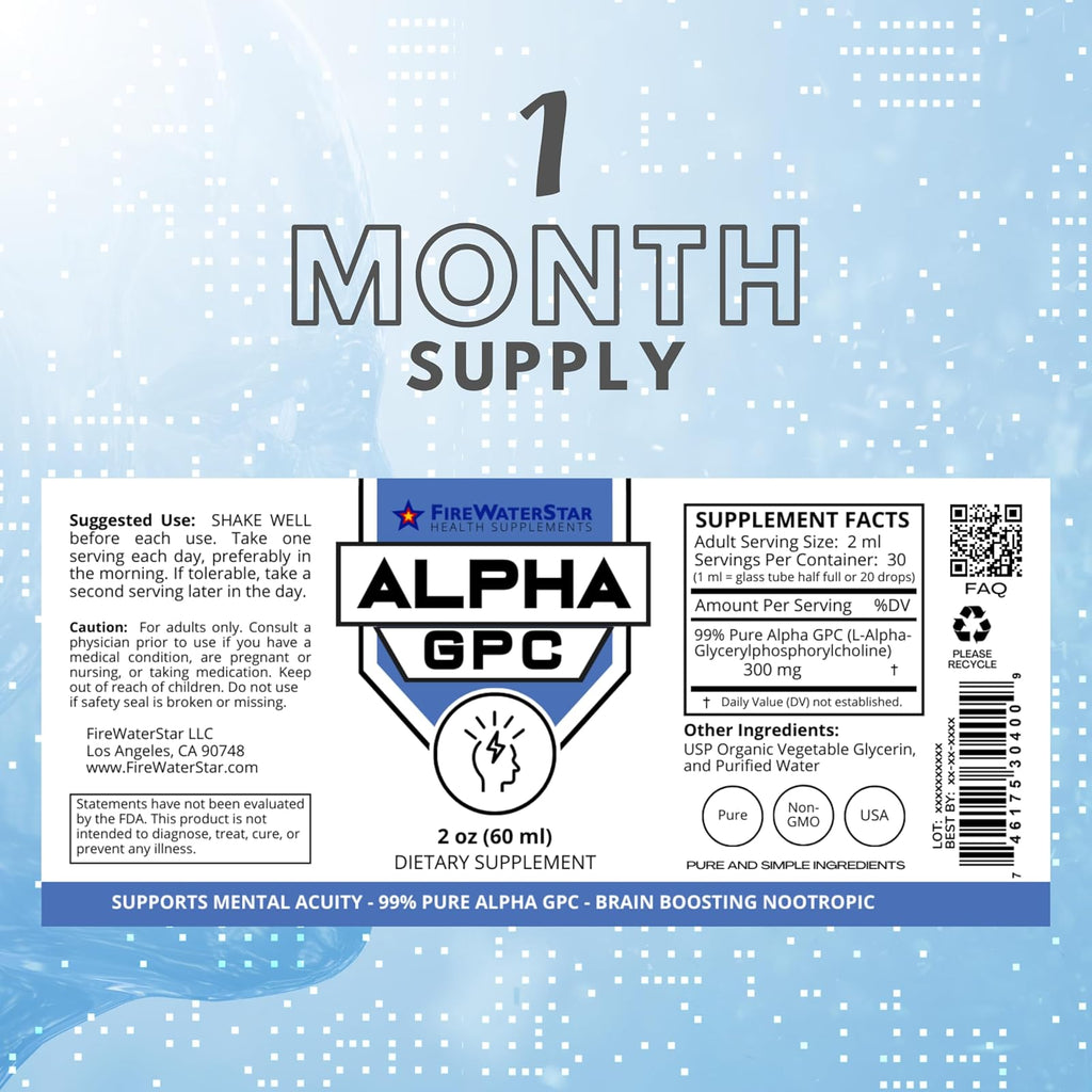 300 mg choline for cognitive support