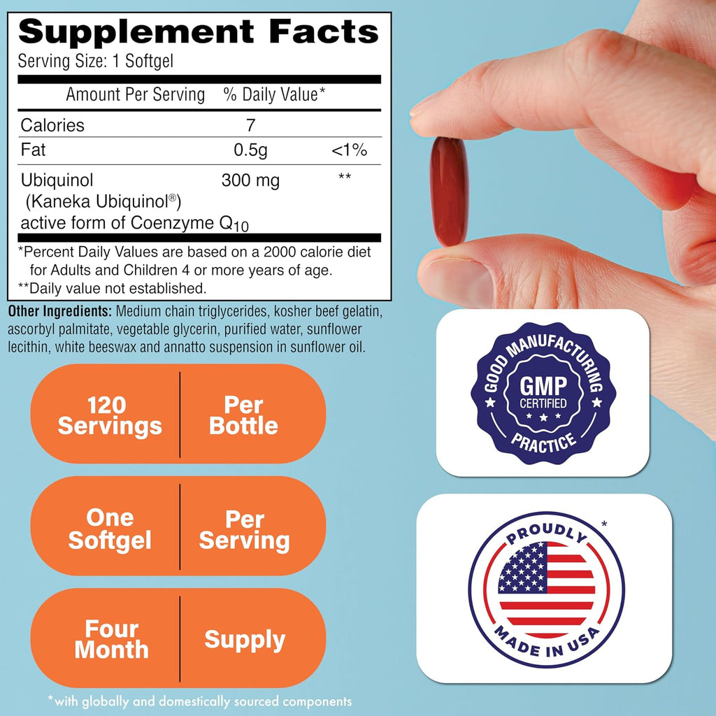 300 mg coq10 for energy support