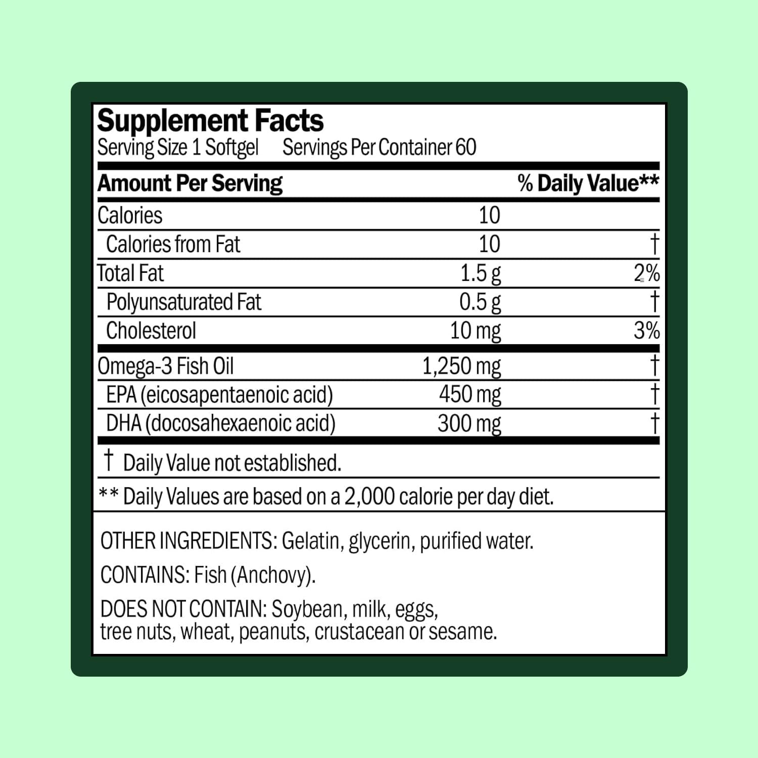 300 mg DHA for heart health