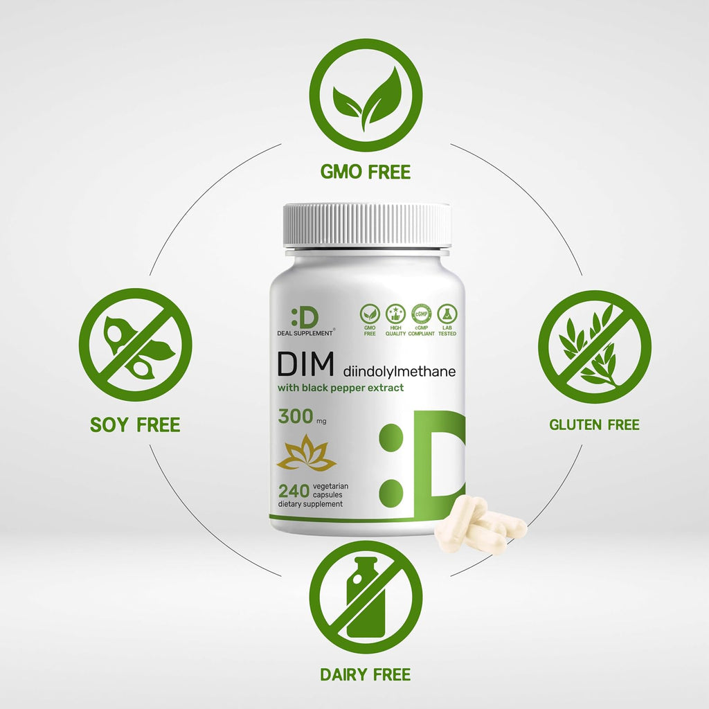 300 mg DIM capsules for women