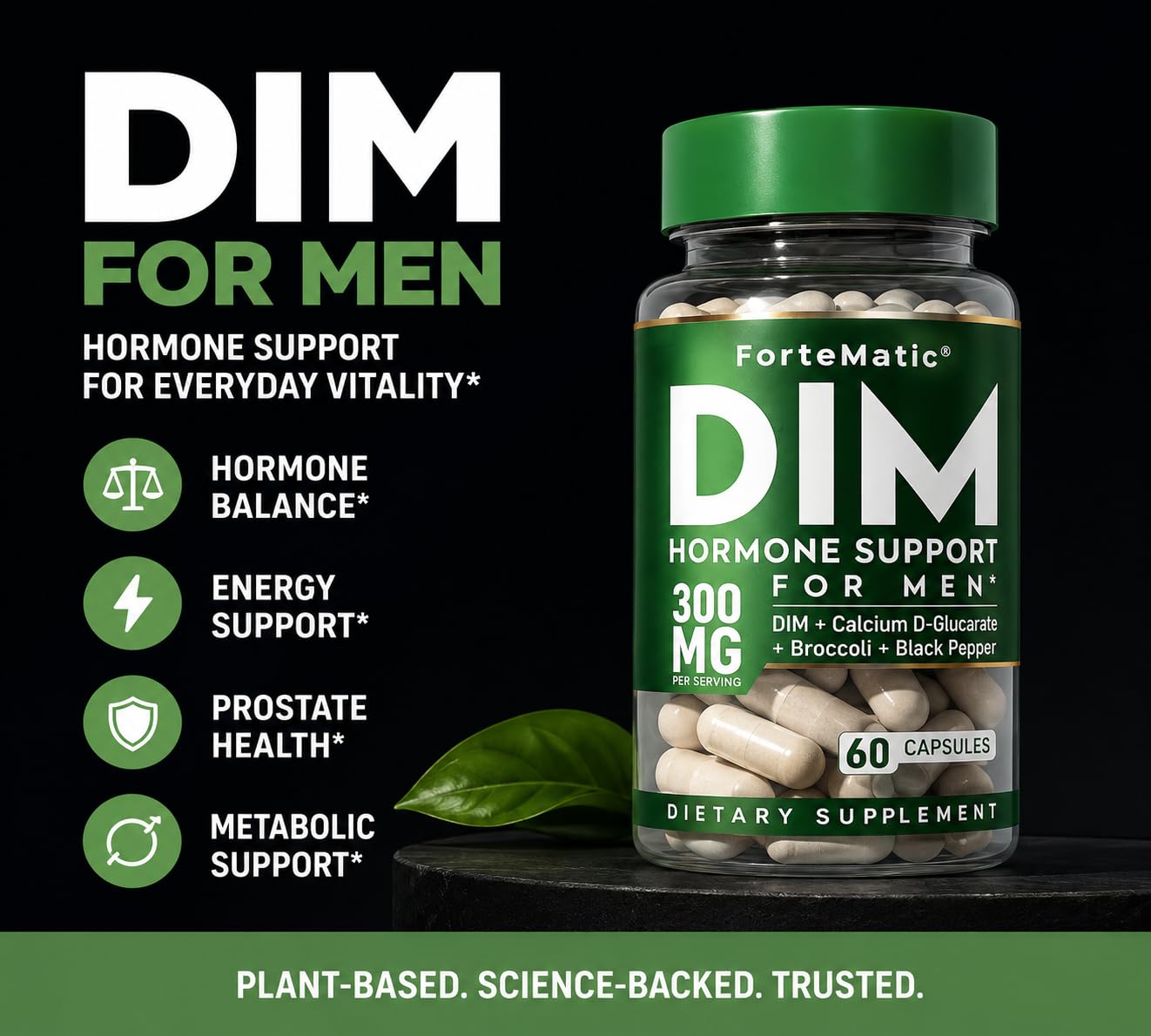 300 mg DIM multivitamin capsules