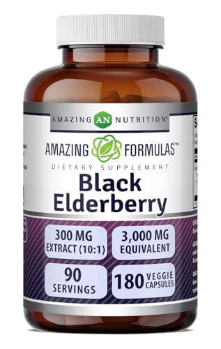 300 mg elderberry supplement for immunity