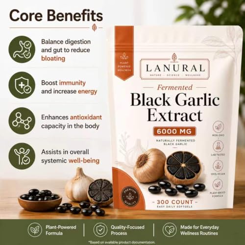 300 mg garlic softgels for health