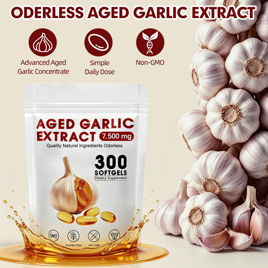 300 mg garlic supplement benefits