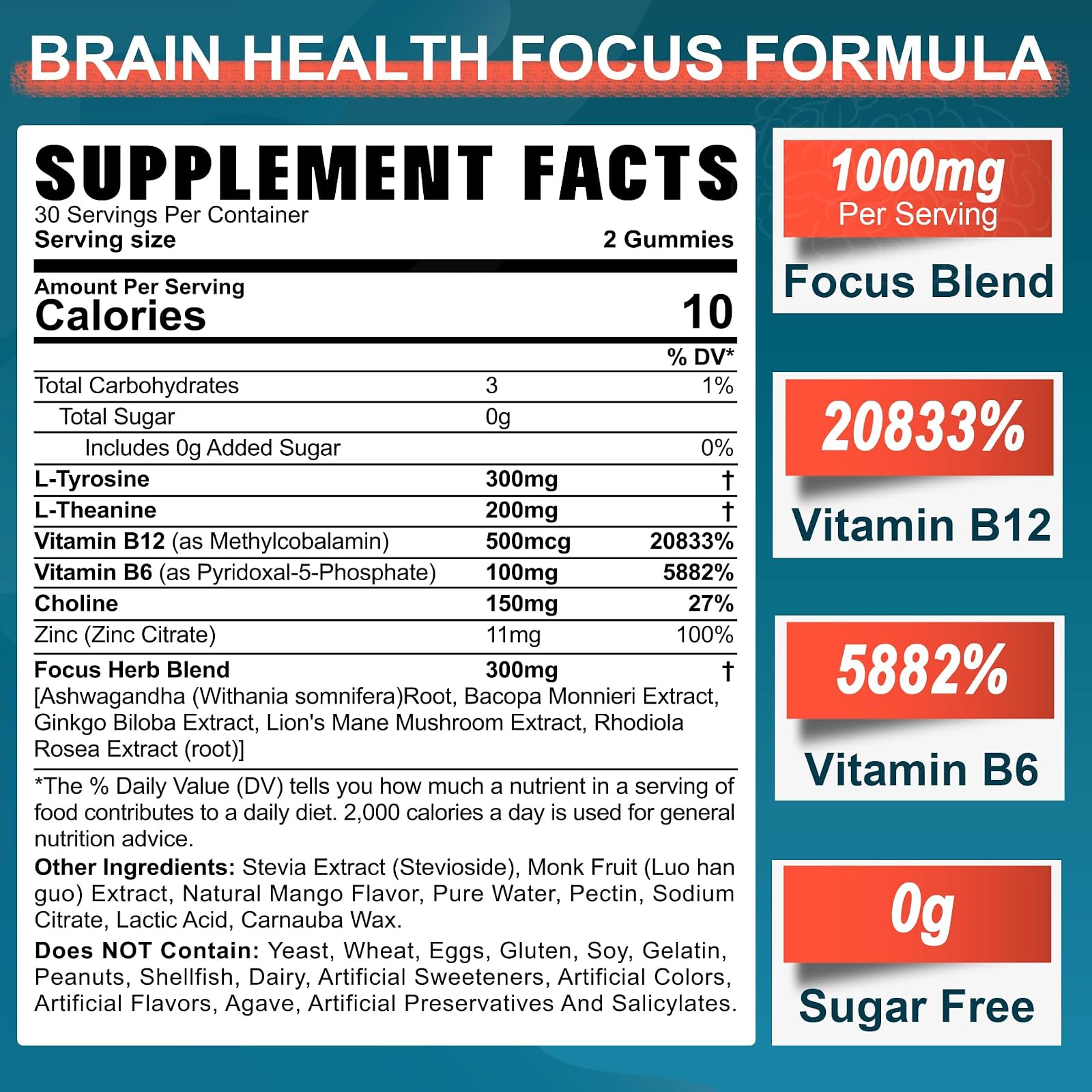 300 mg l-tyrosine supplement