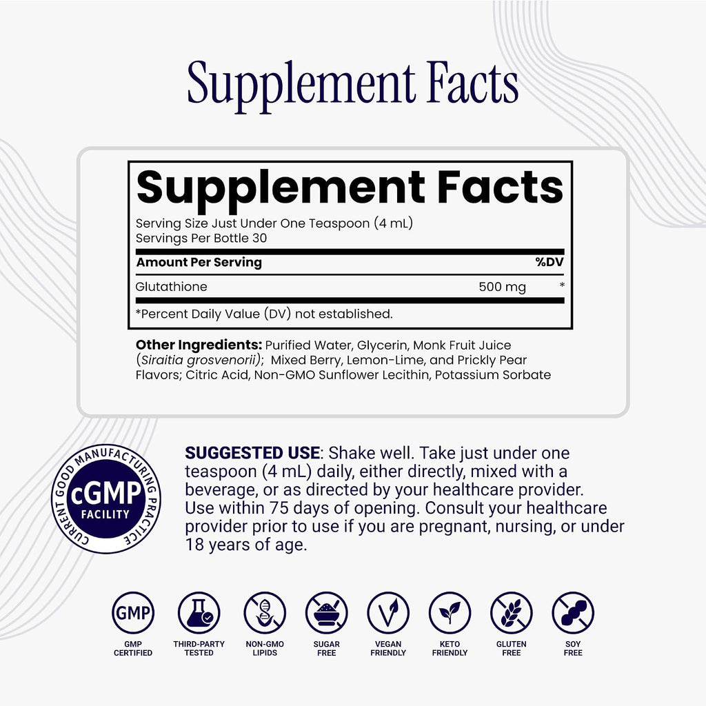 300 mg liposomal glutathione dosage