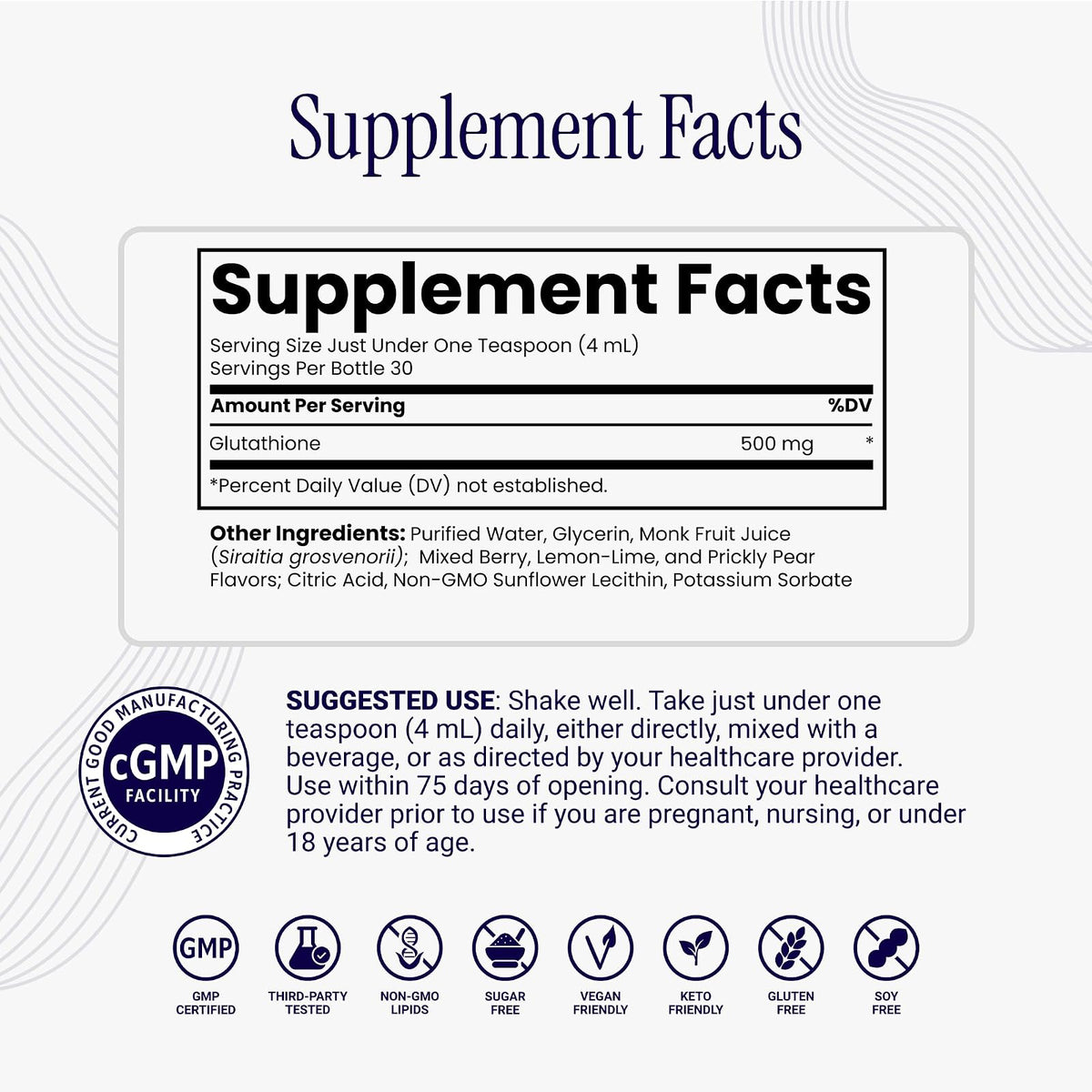 300 mg liposomal glutathione dosage