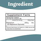 300 mg magnesium capsules for relaxation