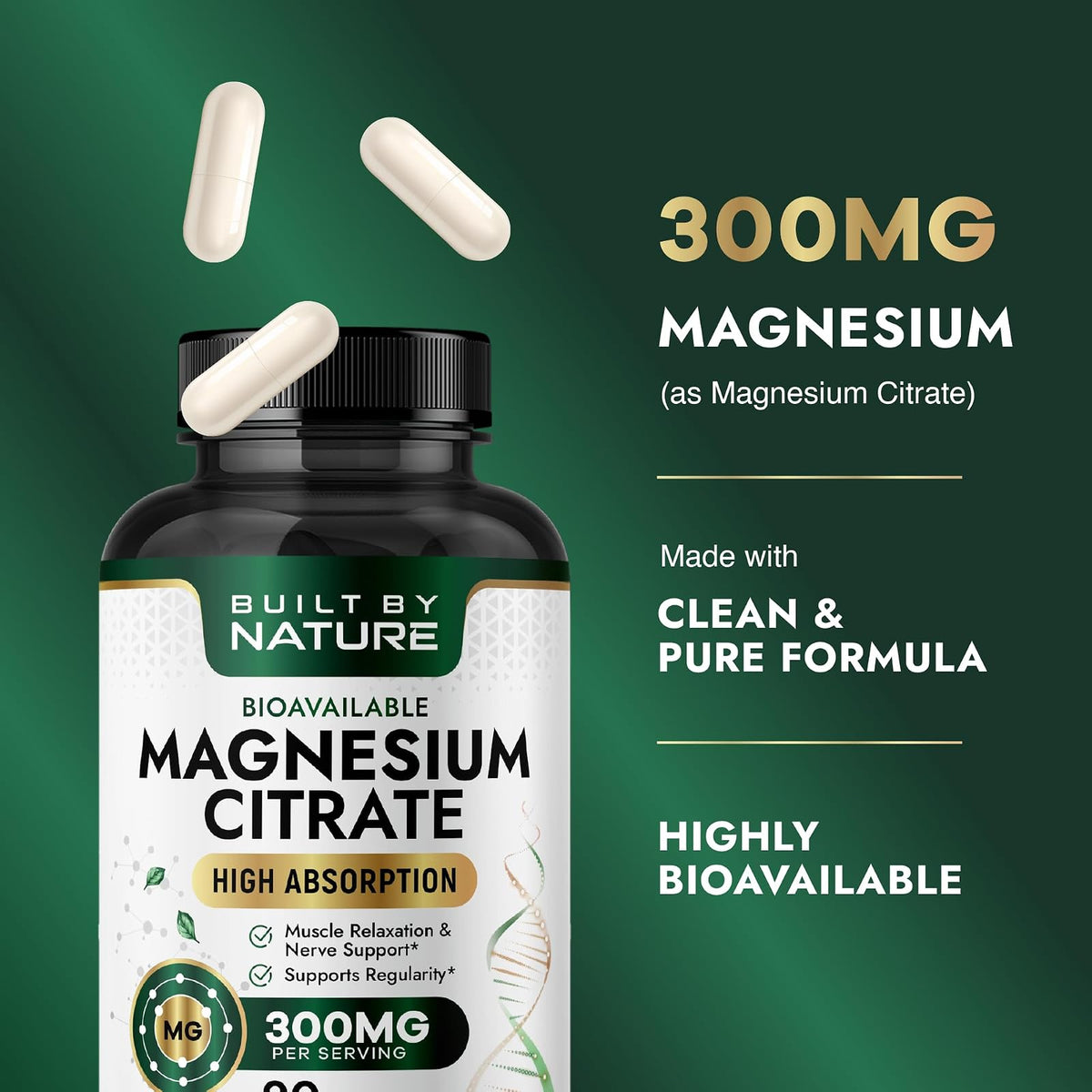 300 mg magnesium citrate benefits
