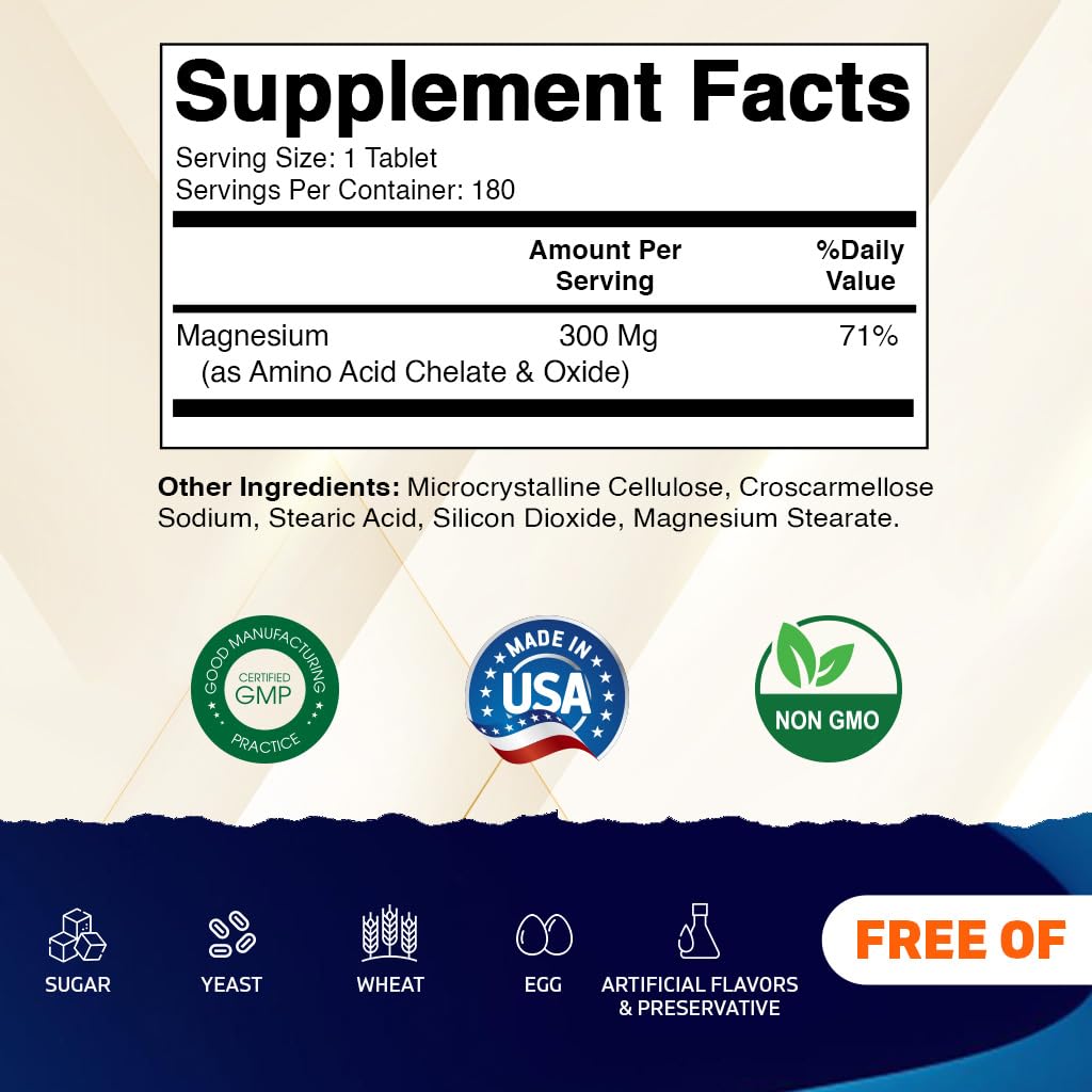300 mg magnesium for muscle health