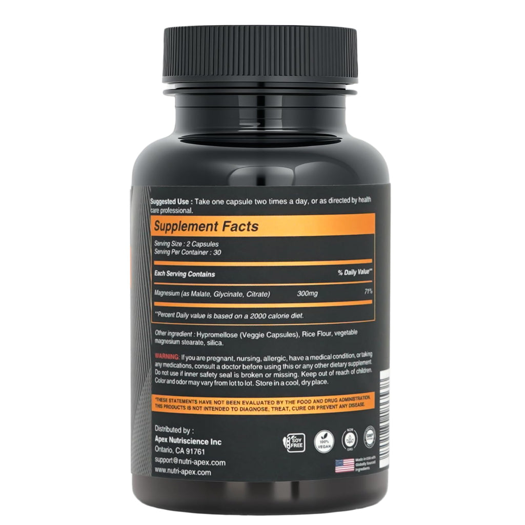 300 mg magnesium supplement for relaxation