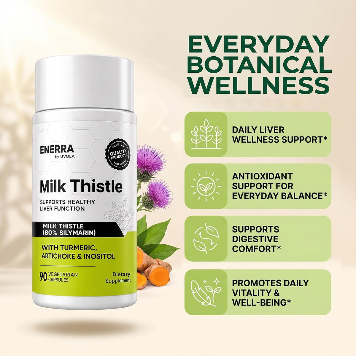 300 mg Milk Thistle capsules