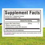 300 mg Milk Thistle for liver health