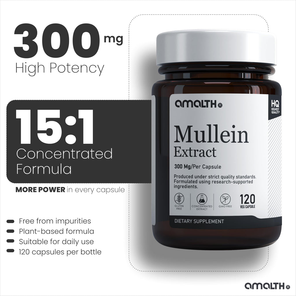 300 mg mullein capsules benefits
