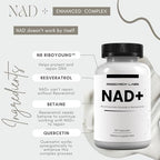 300 mg NAD+ capsules for vitality