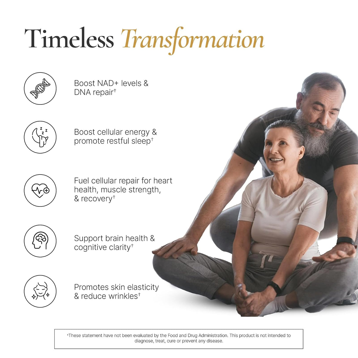 300 mg NAD+ capsules for vitality
