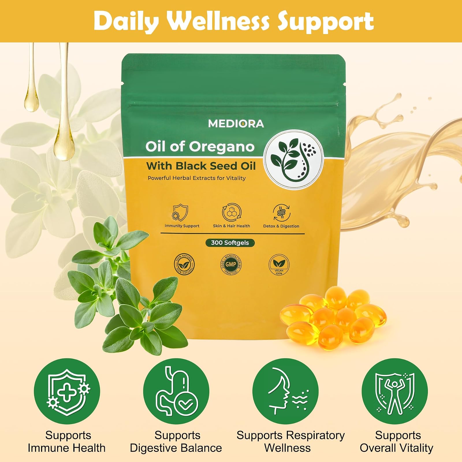 300 mg oregano oil dosage
