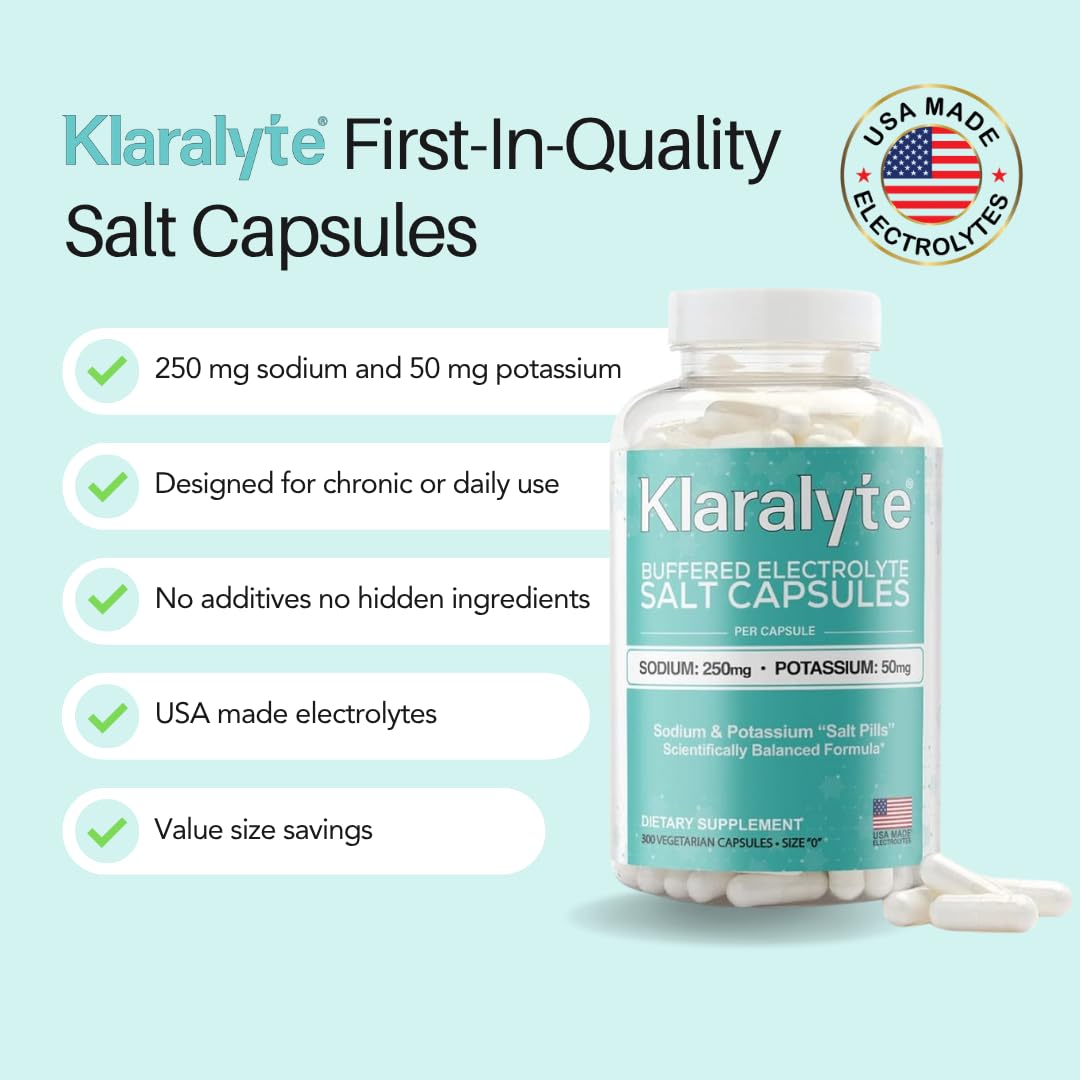 300 mg potassium supplement capsules