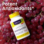 300 mg Resveratrol antioxidant supplement