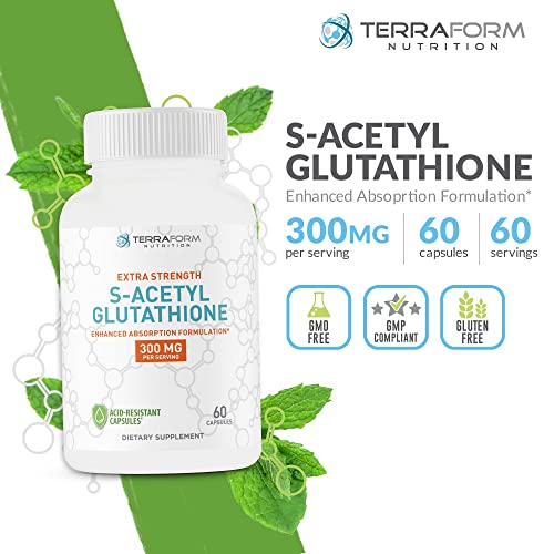 300 mg S-Acetyl Glutathione supplement
