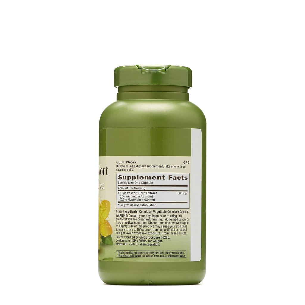 300 mg St. John's Wort capsules