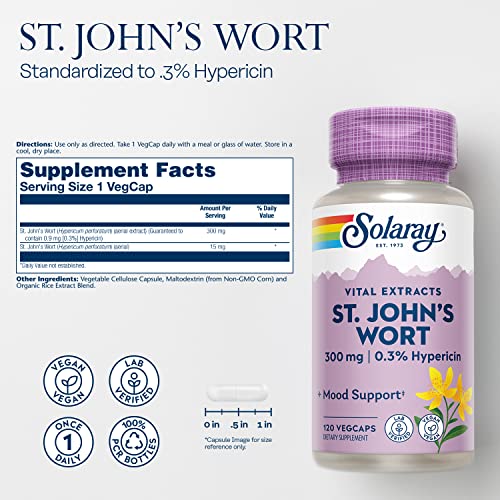 300 mg st. john's wort extract