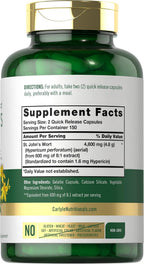 300 mg St. John's Wort supplement