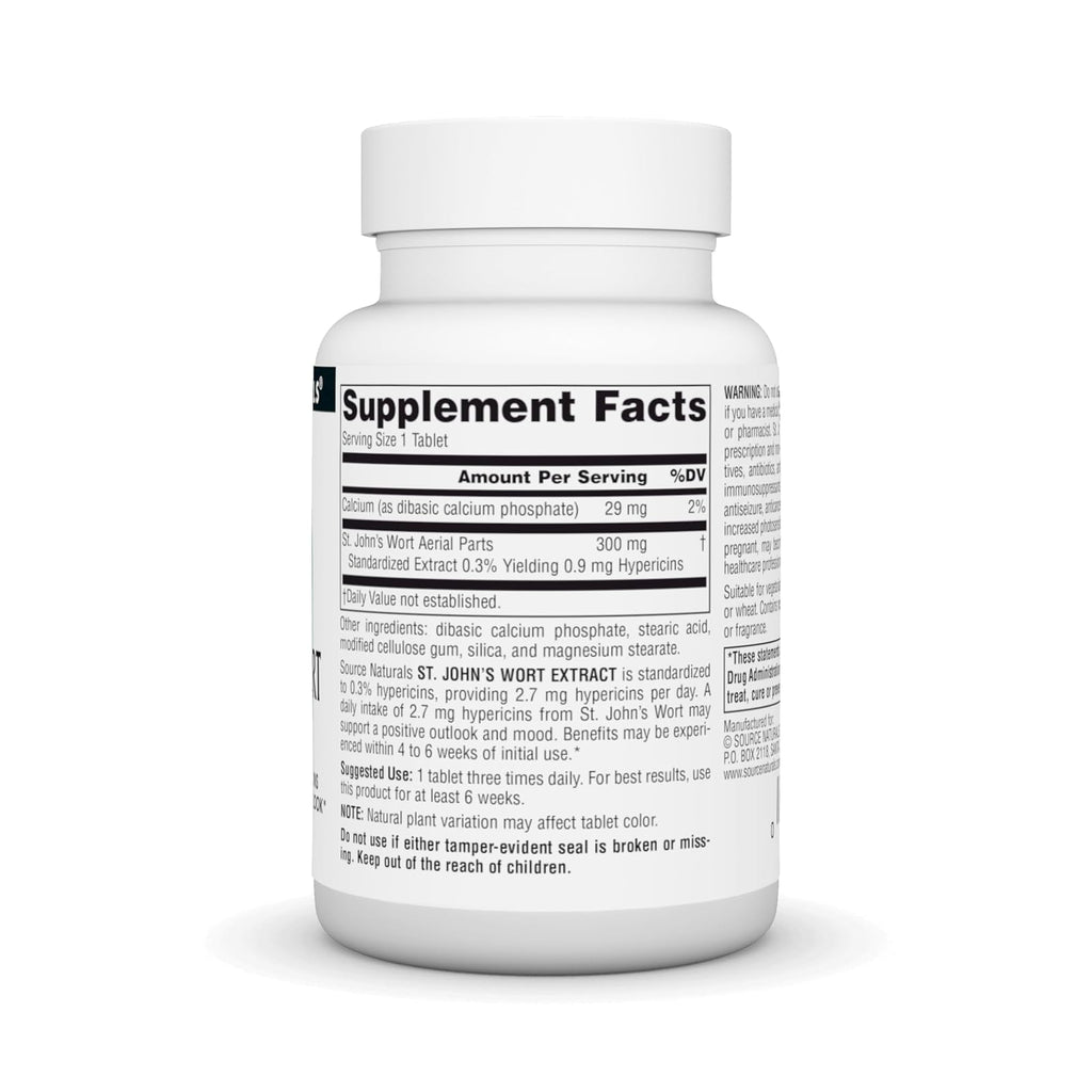 300 mg St. John's Wort tablets