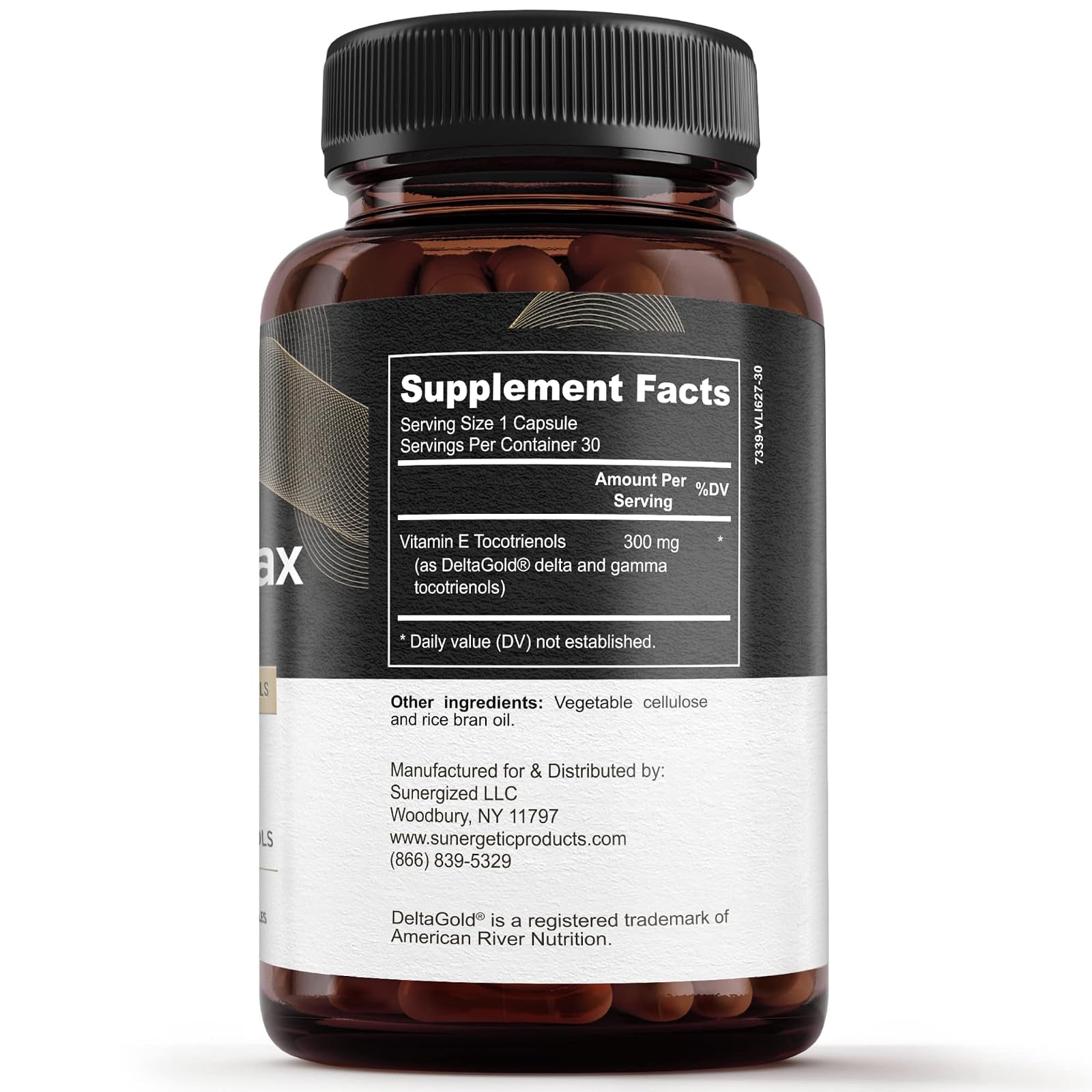 300 mg tocotrienol vitamin e supplement