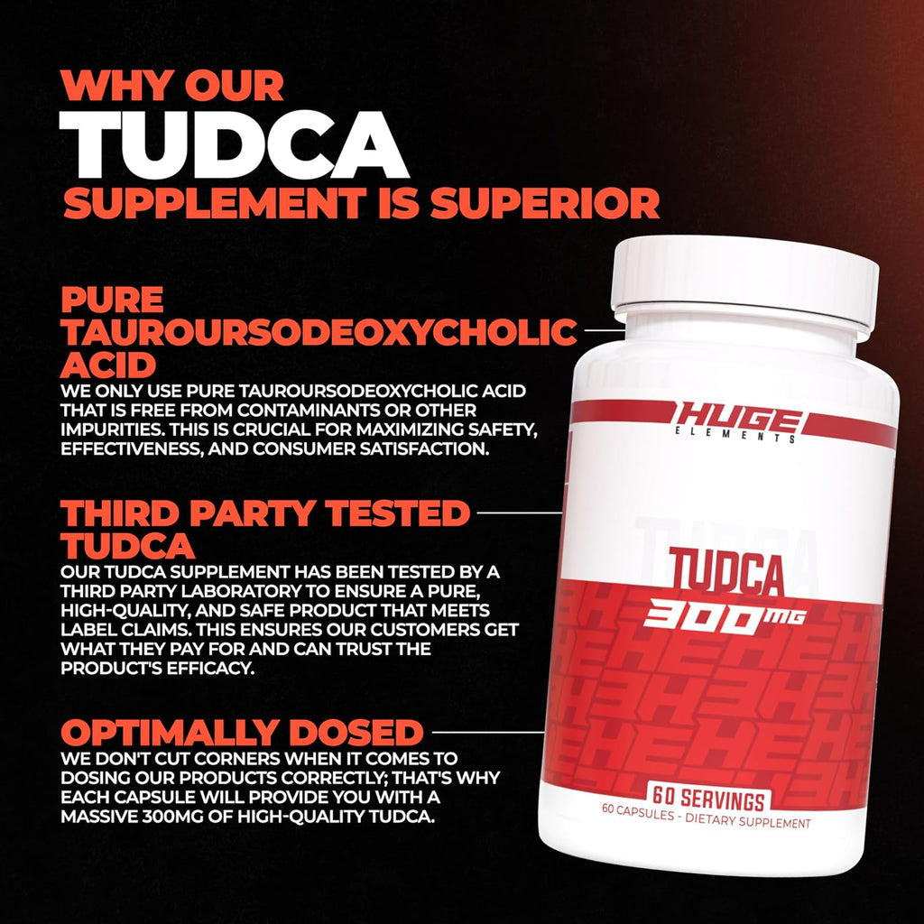 300 mg TUDCA for liver health