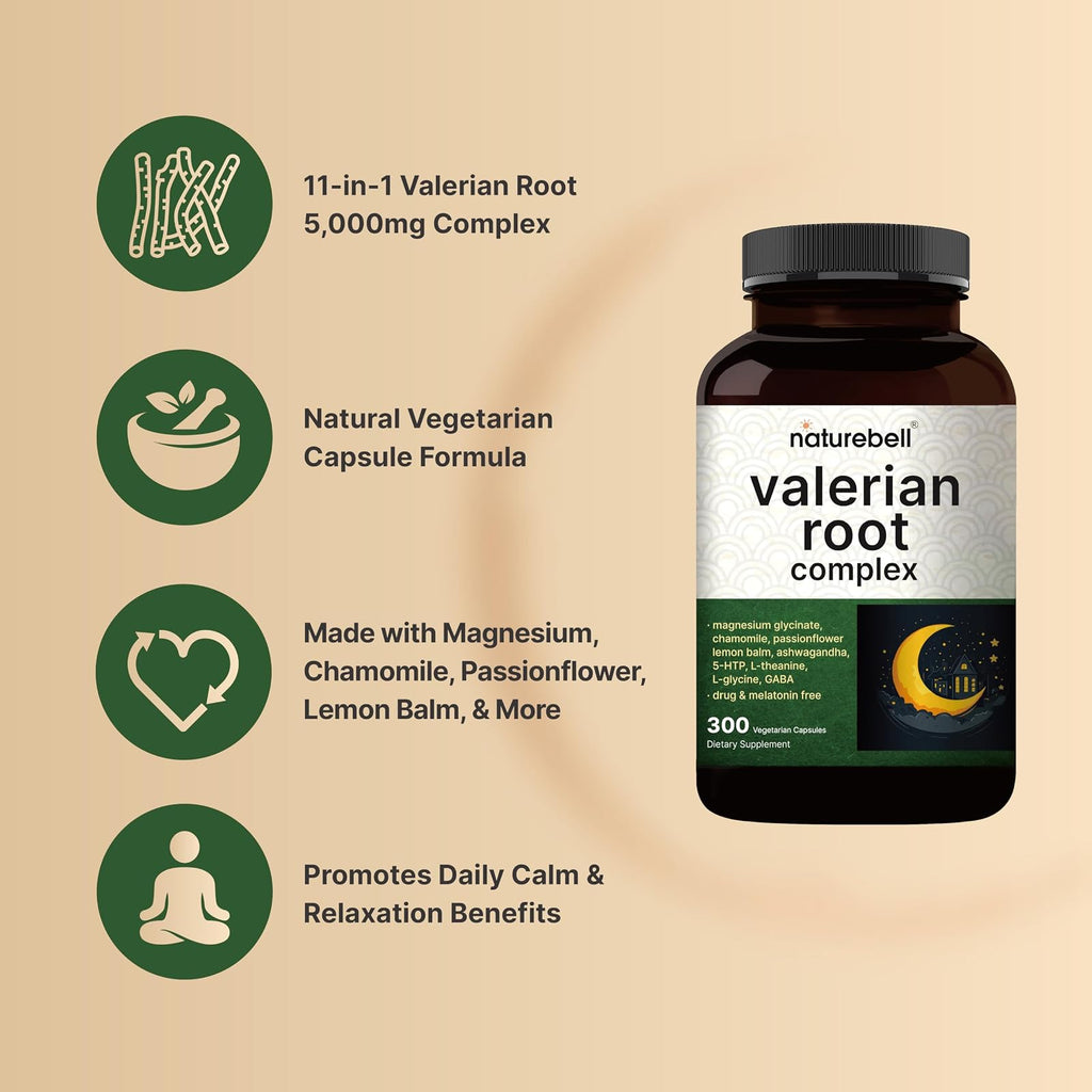 300 mg valerian root supplement