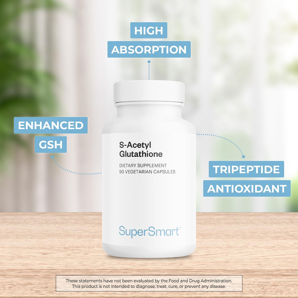 300 mg vegetarian glutathione supplement