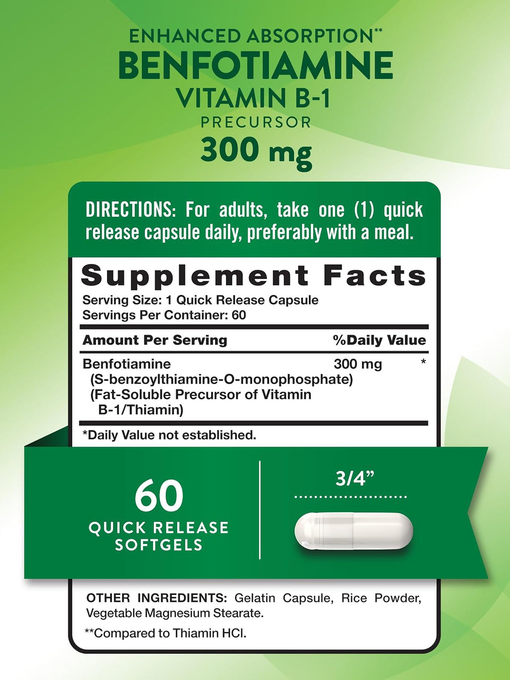 300 mg vitamin B12 supplement