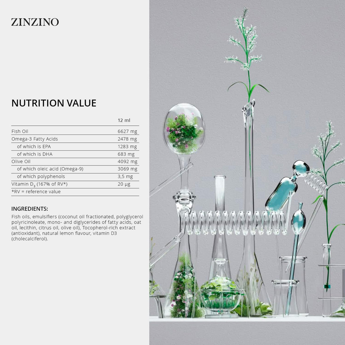 300 ml fish oil for wellness