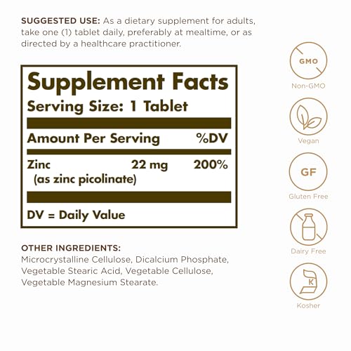 300 servings of zinc picolinate
