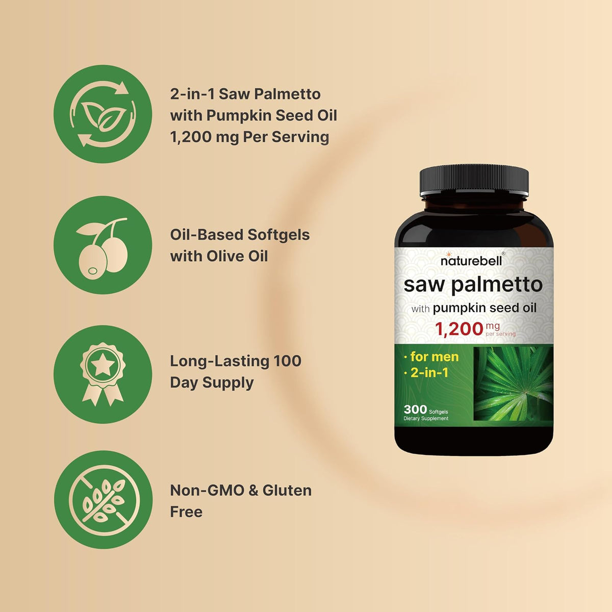 300 softgels for daily use