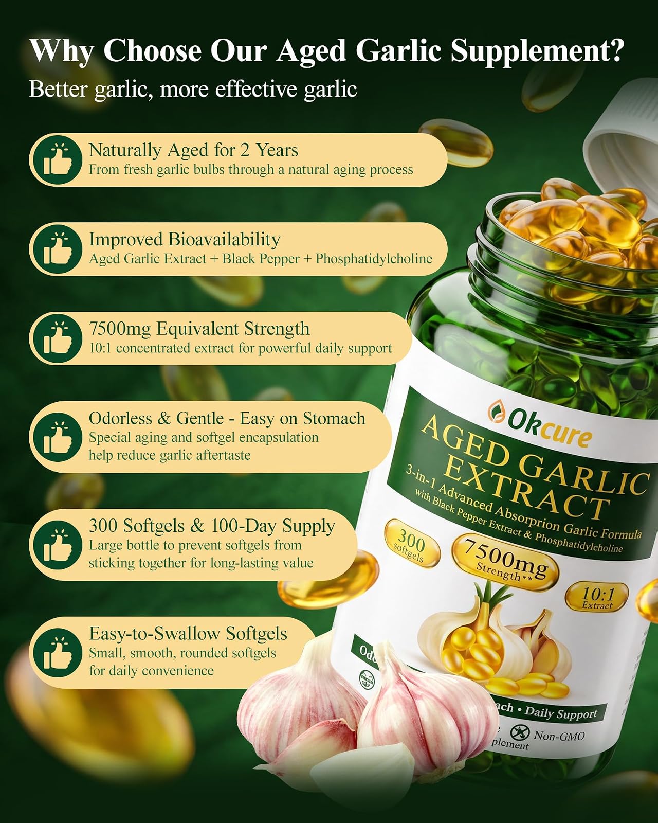 300 softgels for heart health