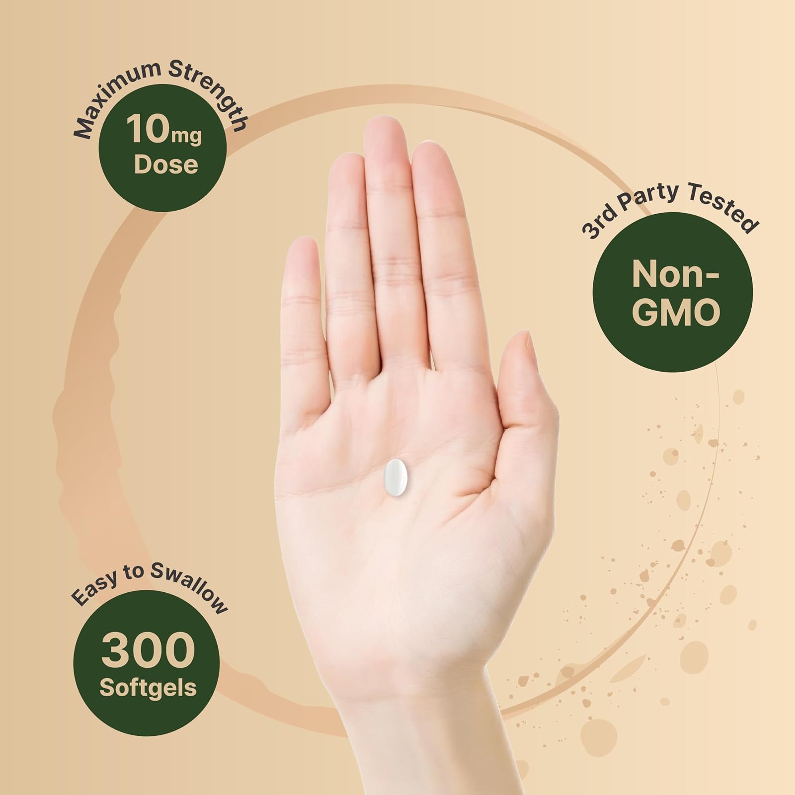 300 softgels for long-lasting Boron supply