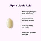 300 softgels of alpha lipoic acid