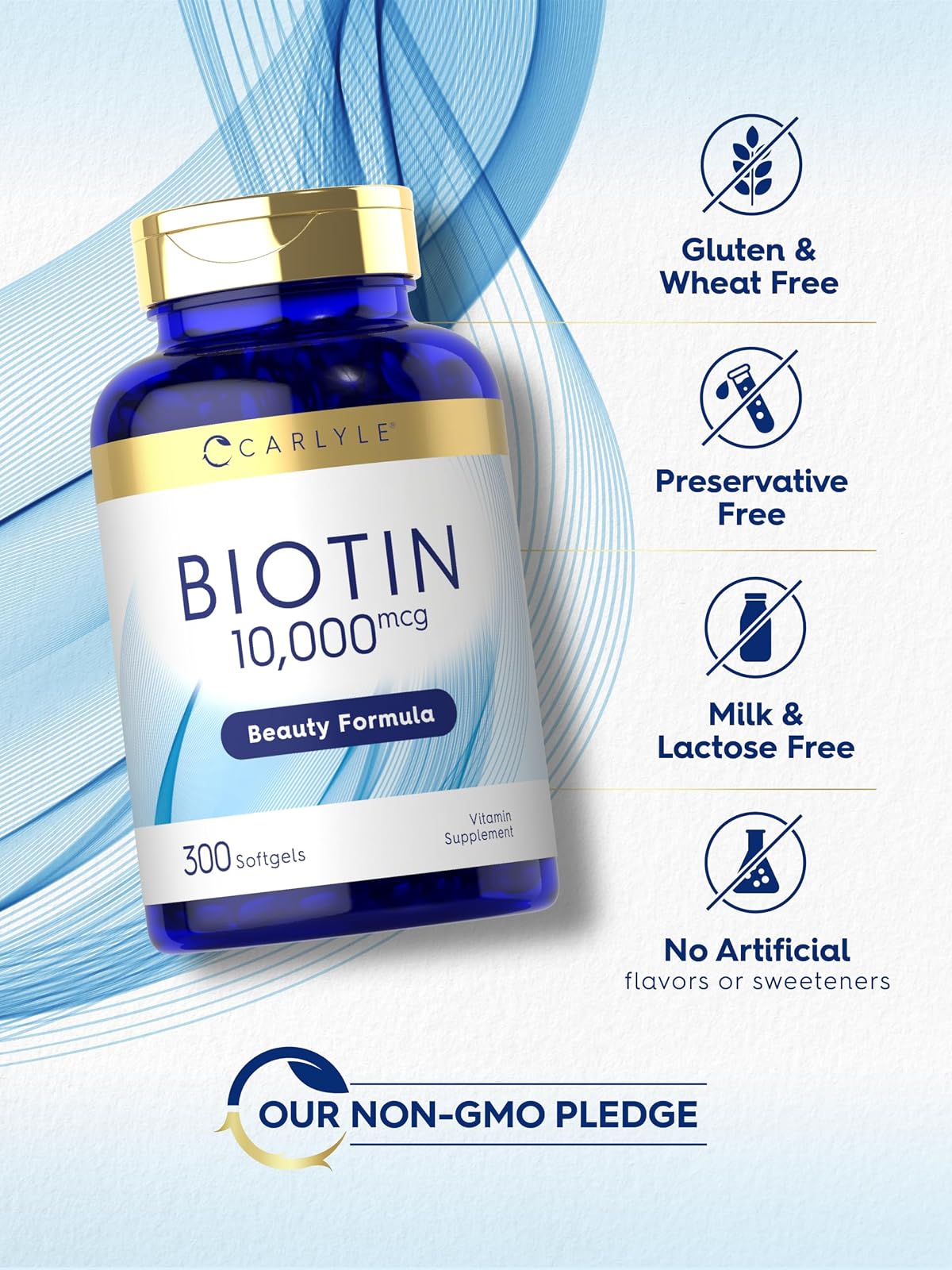 300 softgels of biotin goodness