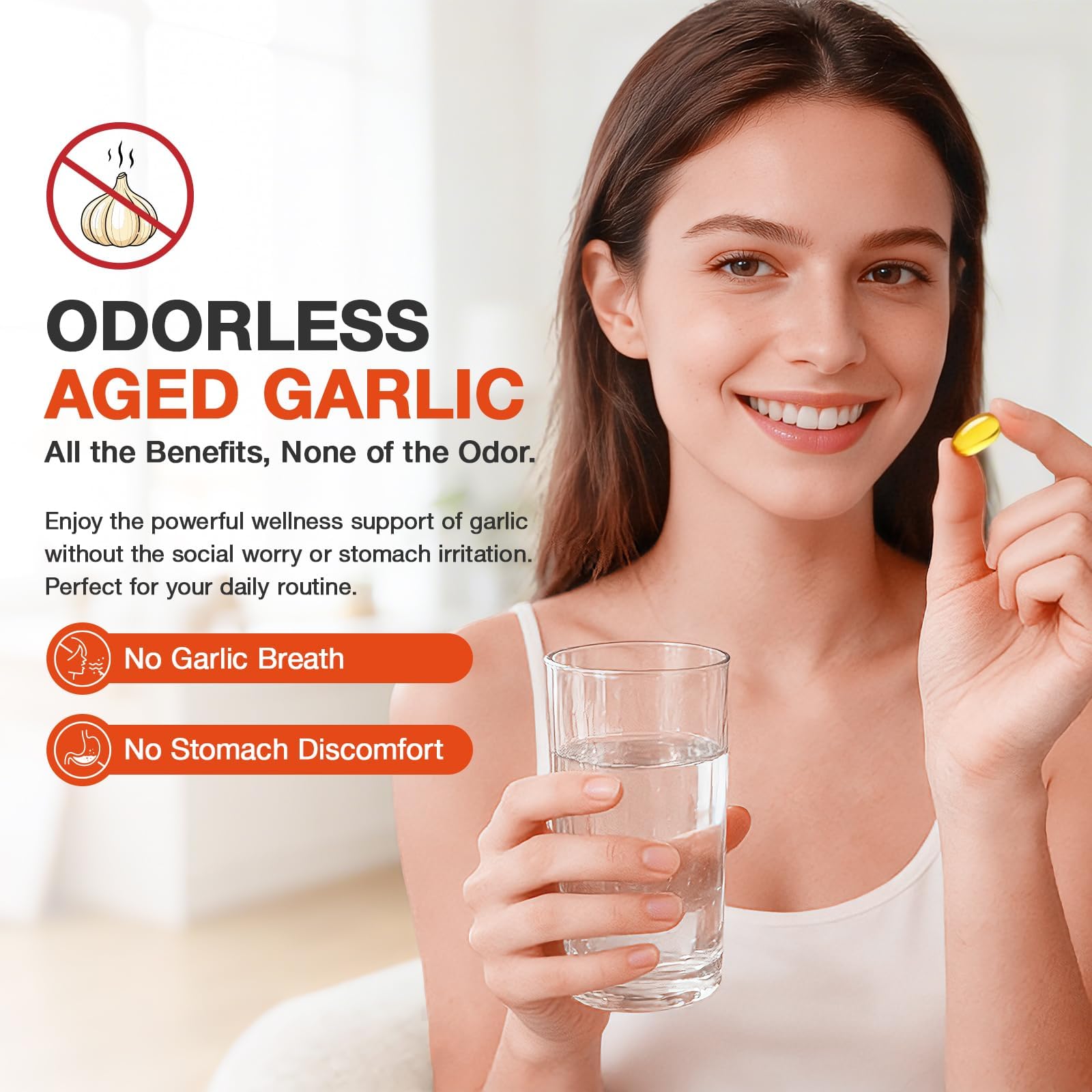 300 softgels of garlic extract
