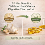 300 softgels of garlic health benefits