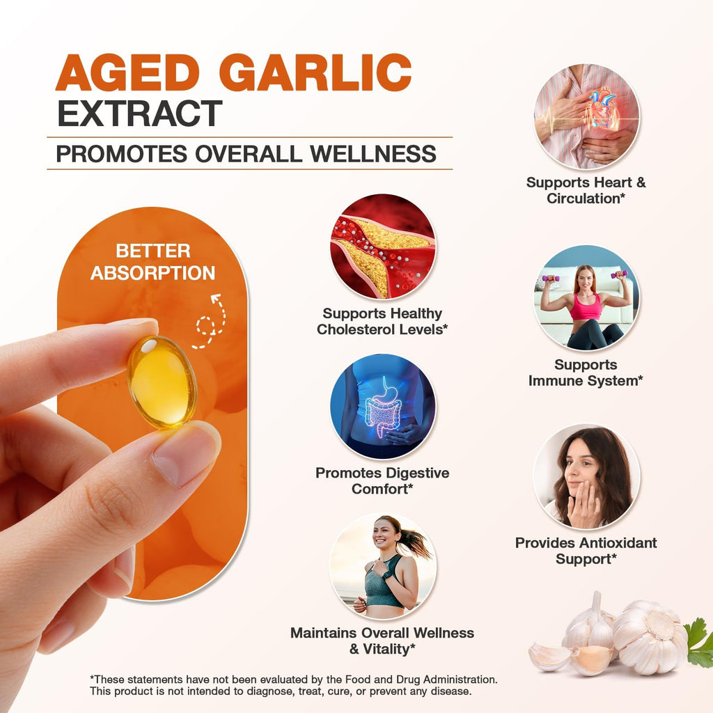 300 softgels of premium garlic extract