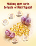 300 softgels of premium garlic extract